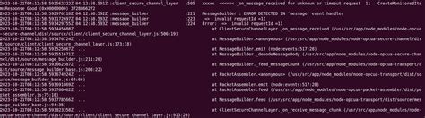 when the opc server loses power and is then powered on the opc client