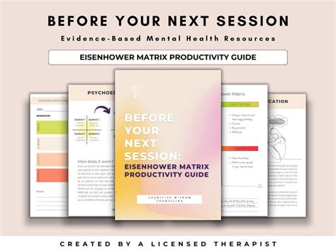 Eisenhower Matrix Guide Task Priority Matrix Productivity Planner Decision Matrix Task