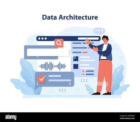 Data Architecture Concept Expert Showcases Digital Structure