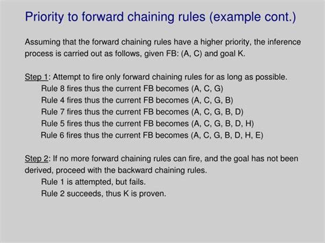 PPT Backward Chaining PowerPoint Presentation ID 2883393