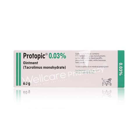 Protopic 003 Ointment 60g Wellcare Pharmacy