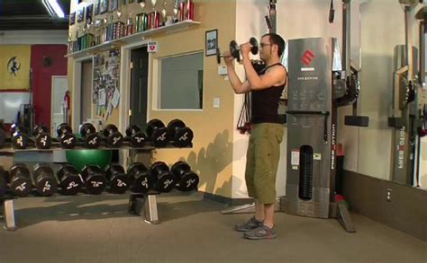 Squat With Bicep Curl Functional Fitness