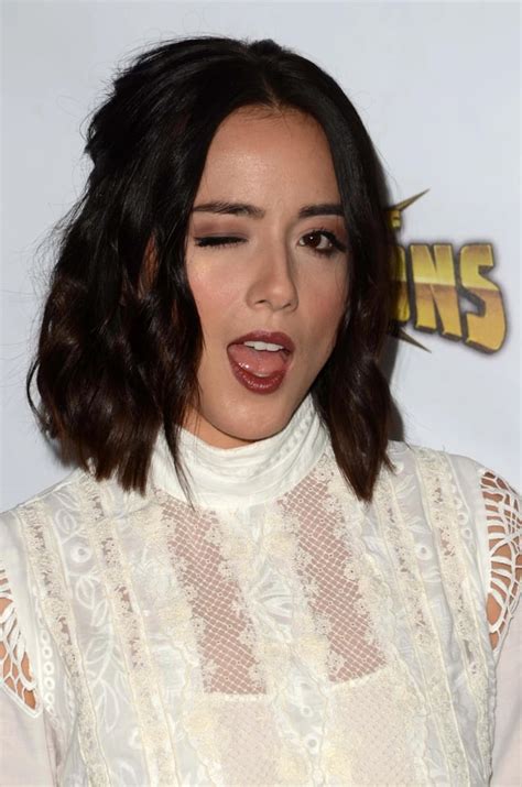 Chloe Bennet R Celebsmilesgumsmouth