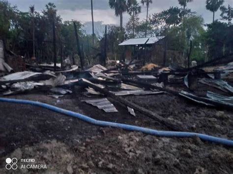 ရေစကြိုမြို့နယ် ထန်းချောင်း ကျေးရွာကို စစ်တပ်က ပစ်ခတ်ဝင်ရောက်ပြီး ပြည်သူပိုင် ပစ္စည်းများကို