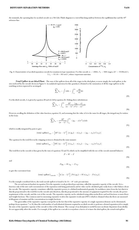 Cascades Uranium Isotope Separation Big Chemical Encyclopedia