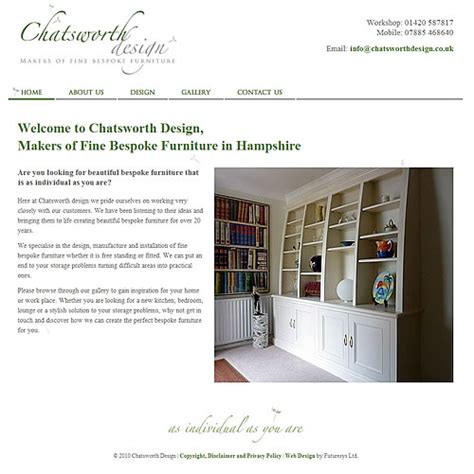 Chatsworth Design Website Design And Development Web Design Hampshire