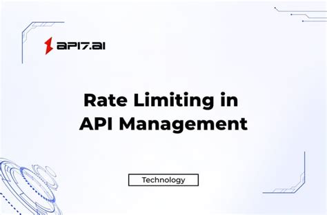 rate limiting in api management r softwarearchitecture