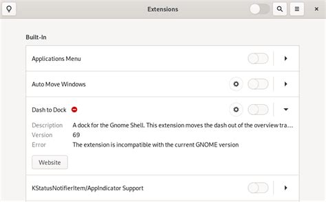 Cannot Enable Dash To Dock Gnome Extension Help Nixos Discourse
