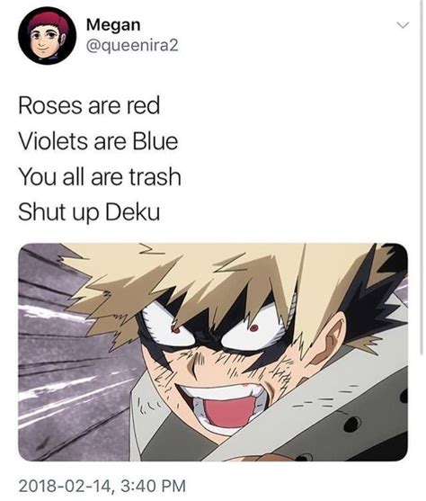 Bakugo Katsuki Anime Memes Funny Anime Funny Hero