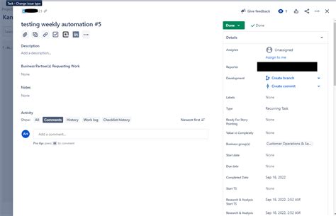 Solved Jira Automation Intended To Clone Issue Upon Trans