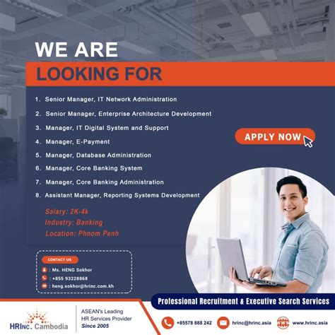 Setthi Soem On Linkedin Job Digital Development Architecture Network Administration