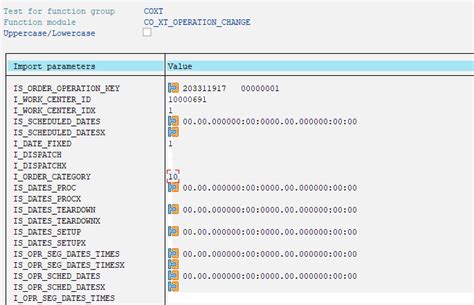 Changing Of Work Center In The Production Order At SAP Community