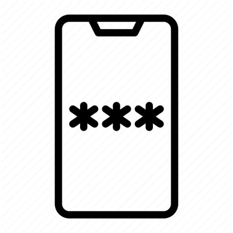 Otp Passcode Pincode Code Password Login Mobile Icon Download On Iconfinder