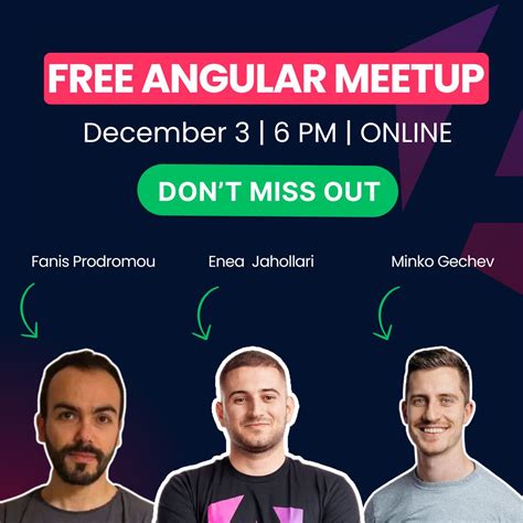 Angularlove On Linkedin The New Speaker In The Angular Autumn Camp