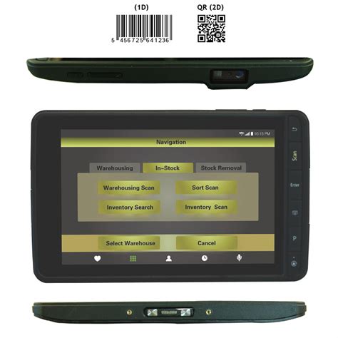 Android Rugged Tablet With 2d Barcode Scanner Nfc Reader 4g Gps Wifi