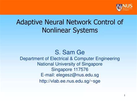 Ppt Adaptive Neural Network Control Of Nonlinear Systems Powerpoint Presentation Id 4342261