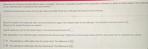 [answered] determine the following estimate without using a calculator