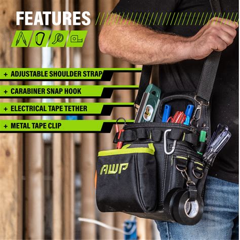 Trapjaw 3 In 1 Electrician Tool Pouch Awp