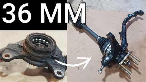 Mm K Swap Axles In Crx Knuckle Restoration YouTube