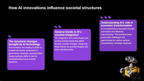 Technology Slides Templates Robot Theme Template Autoppt