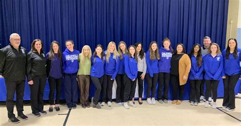 Caldwell West Caldwell School Board Honors High School Girls Swim Team