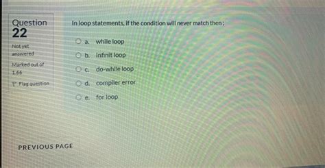 Solved The Following Loop Will Executed At Least Once