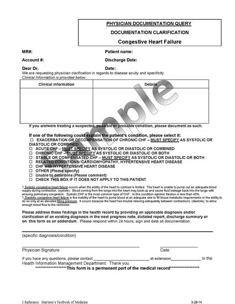 Sample Physician Query At Brooke Rentoul Blog