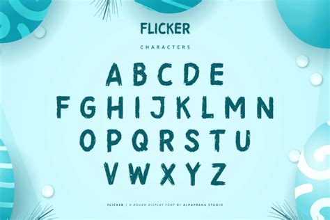 Flicker Font · 1001 Fonts