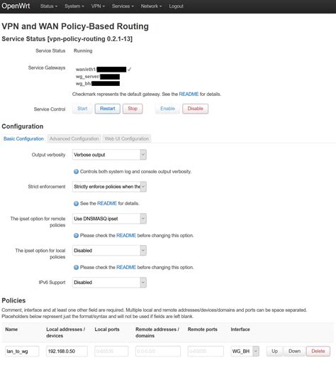 Route Some Lan Traffic To Wireguard Vpn Installing And Using Openwrt Openwrt Forum