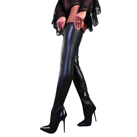 Shiny Seductress Dominatrix Heels Laidtex