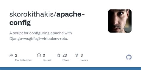 Github Skorokithakisapache Config A Script For Configuring Apache