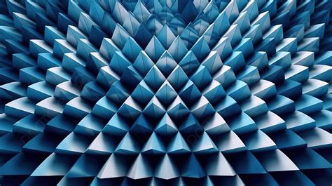 블루 블루 추상 3d 배경에서 3 차원 기하학적 패턴 파란색과 흰색 삼각형 기하학적 배경 패턴의 3d 그림 행 고화질 사진 사진 삼각형 배경 일러스트 및 사진 무료