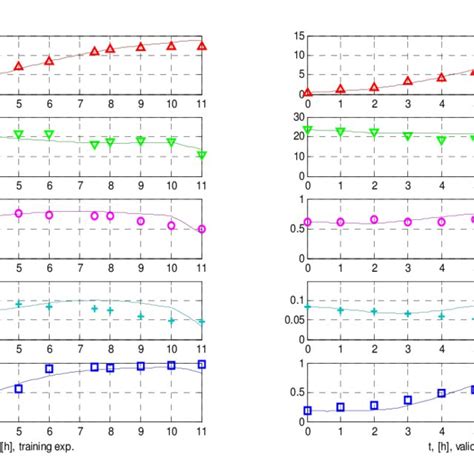 Hybrid Model Identification Results Training Left Column And