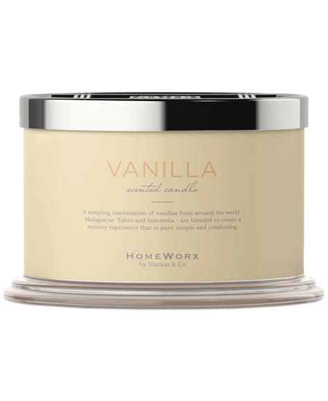 Homeworx By Slatkin And Co Vanilla Scented Candle 18 Oz Modesens