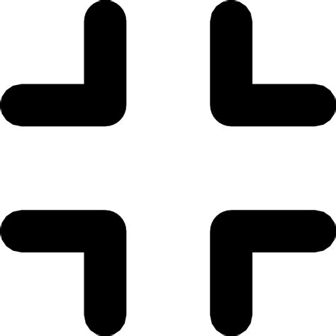 Exit Fullscreen Fullscreen Interface Vector SVG Icon SVG Repo