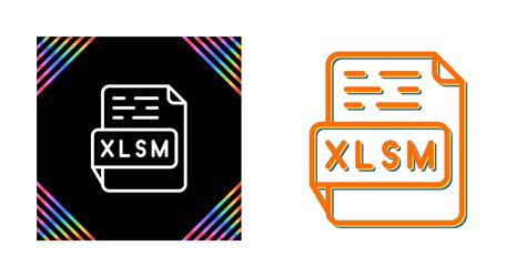 Xlsm Vector Icon 40035426 Vector Art At Vecteezy
