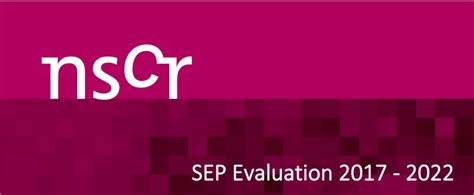 Evaluation Nscr Top Research Institute For Crime And Law Enforcement Nscr