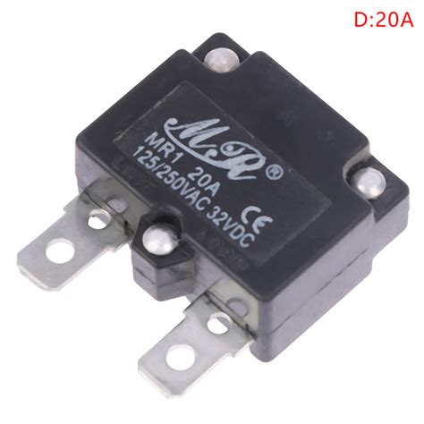 7a 10a 15a Automatic Reset Relay Fuse Therma Switch Circuit Breaker Current Overload Protector