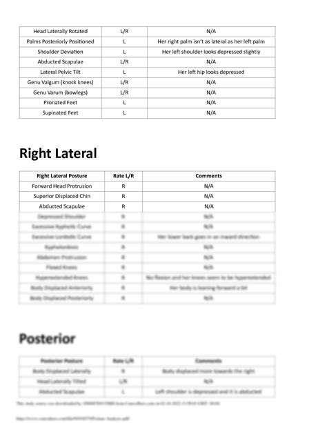 Solution Posture Analysis Pdf Studypool