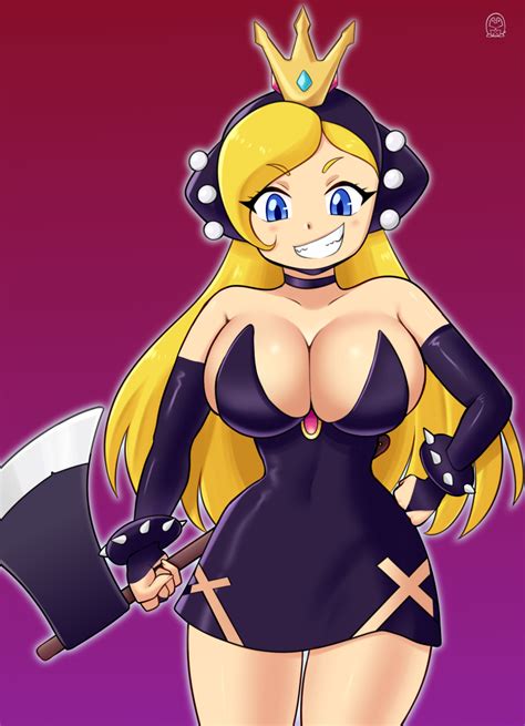 Rule 34 Blonde Hair Breasts Female Female Only Mario Series Mario