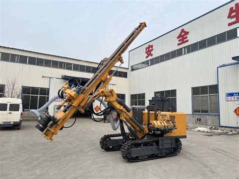 Rock Surface Pneumatic Air Dth Blast Hole Machine Compressor Drilling