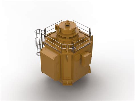High Voltage Salient Pole Synchronous Generator Air Water Cooled