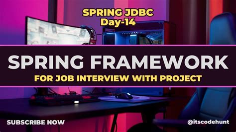 14 jdbctemplate class spring jdbc part 1 spring framework youtube