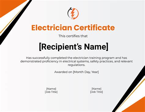 Free Electrician Templates To Edit Online