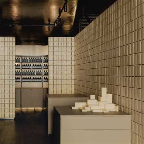 Jakob Sprenger Embellishes Aesop Store In Paris With Antique Medallions