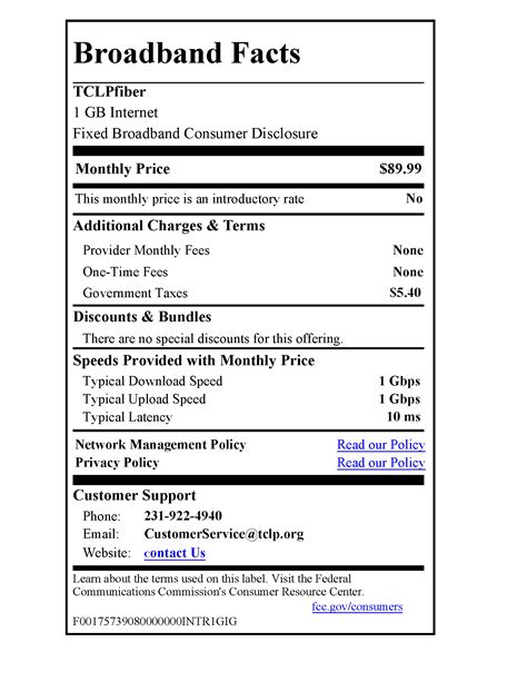 Tclpfiber For Your Home Traverse City Light And Power