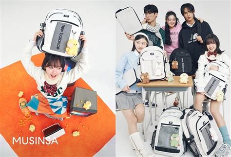무신사x한림예고 뉴발란스 백팩 화보 공개