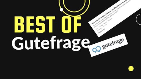 Die Besten 10 Gutefrage Fragen Extrem Lustig Youtube