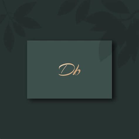Premium Vector Db Logo Design Vector Image
