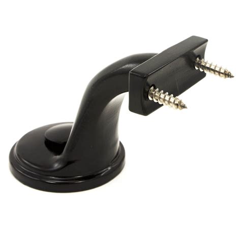 Ada Compliant Heavy Duty Hand Rail Wall Mount Bracket Kit Black All